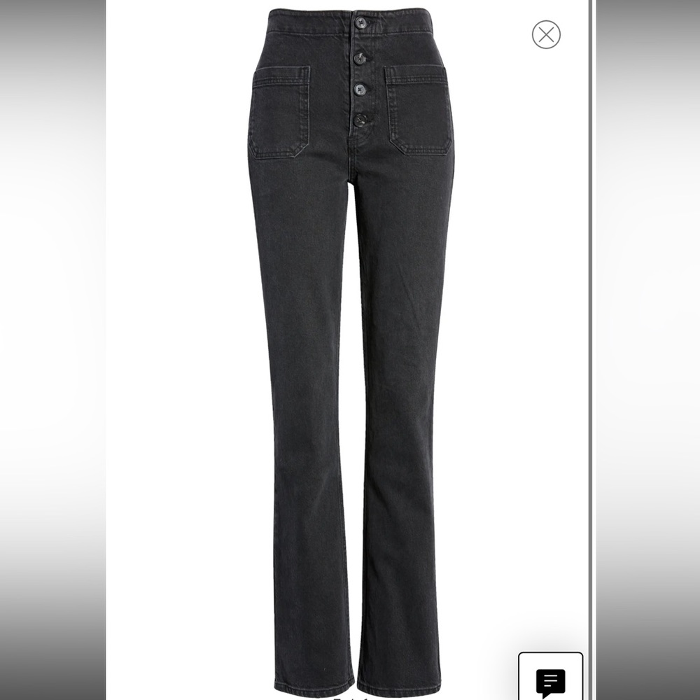 Reformation Elsie Jean In Mojave Wash - Gem